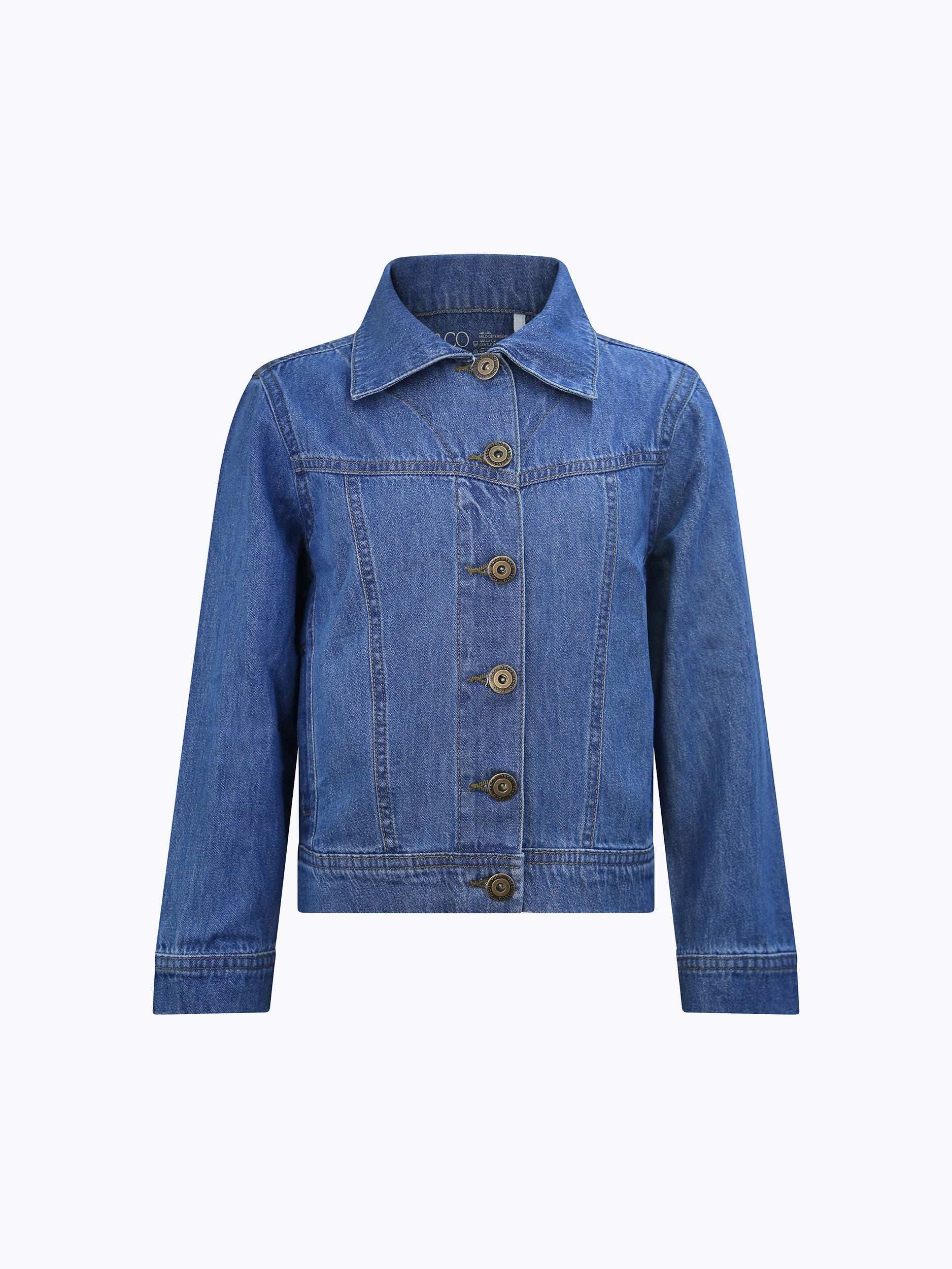 Denim Shank Jacket for Girls - Y&CO